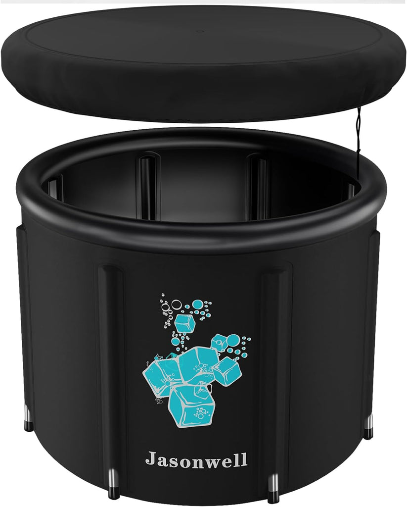 Jasonwell Ice Bath Tub for Athletes - Heavy Duty Cold Water Therapy Pl