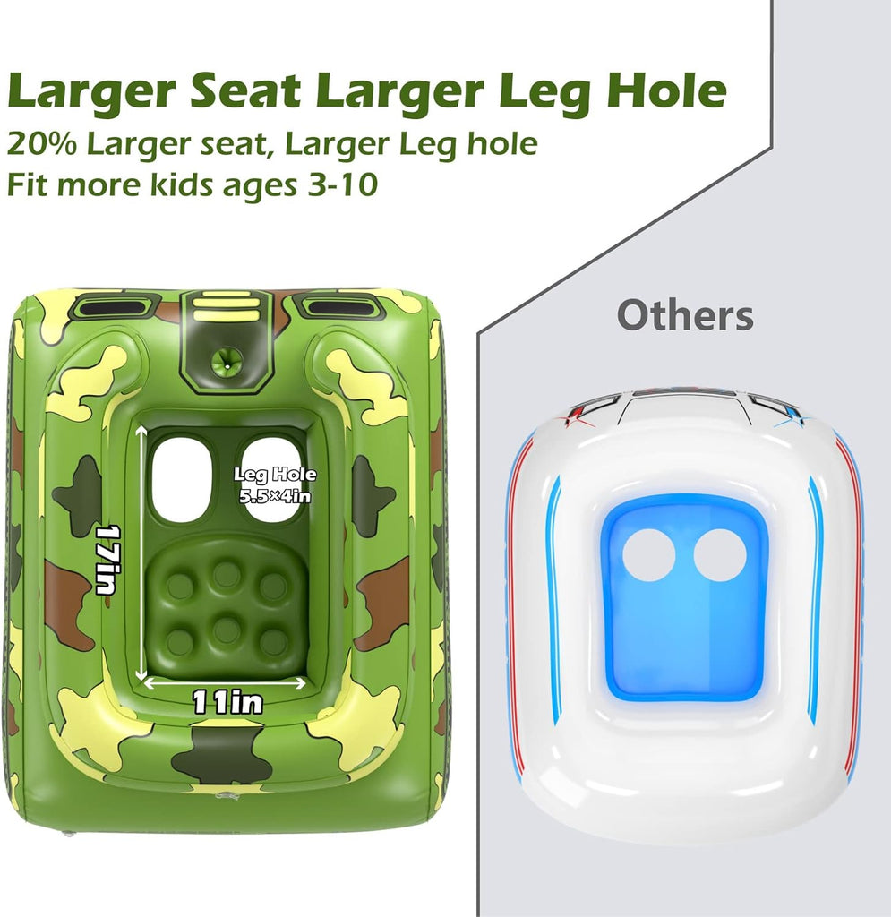 Inflatable Tank Pool Floats Kids - Jasonwell Toddler Pool Floaties Swi