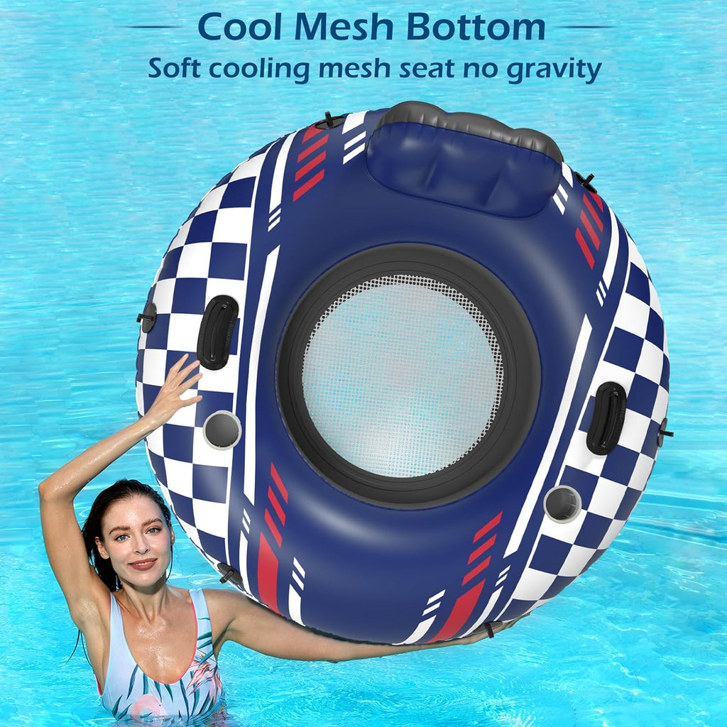 Jasonwell Inflatable River Tube Float - Heavy Duty River Float Pool Fl